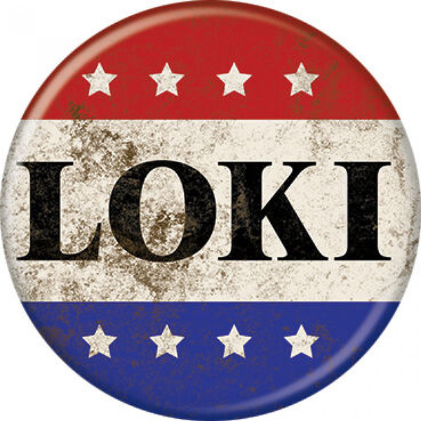 Marvel Studios Loki Series Loki For President Button | Wish