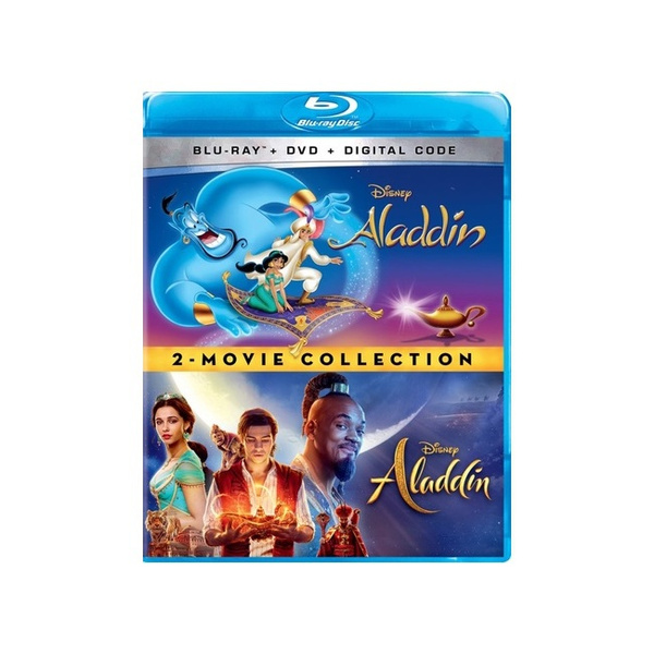 ALADDIN (LIVE ACTION/ANIMATED/2-MOVIE COLLECTION) (BR/DVD/DIGITAL) | Wish