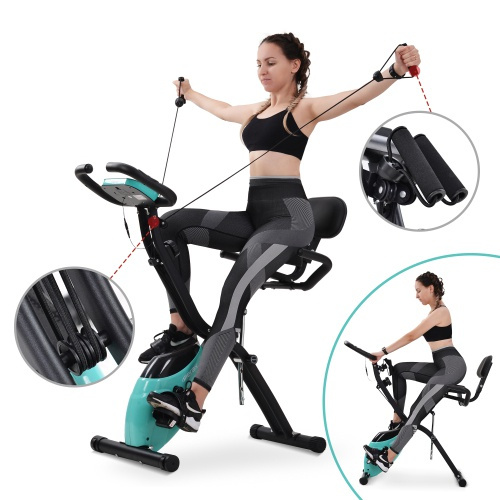 2021 X-Bike, magnetic foldable fitness bike, exercise bike for cardio ...