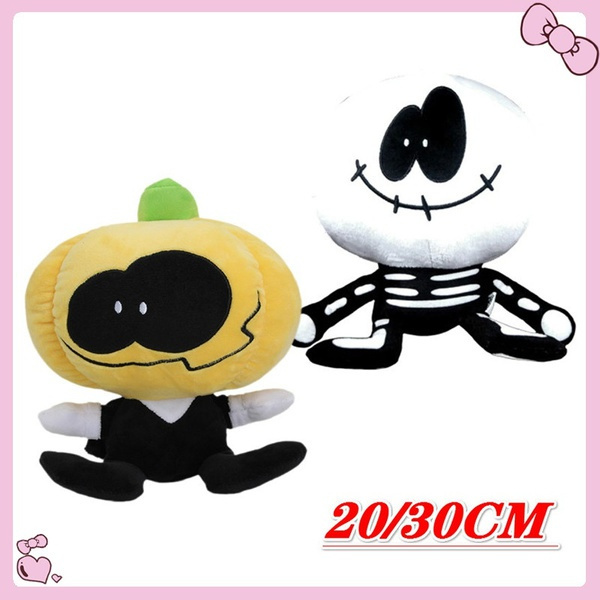 20/30CM New Big Friday Night Funkin Plush Toys Game Spooky Month Skid ...