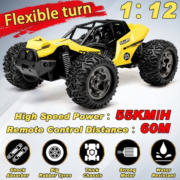 1:12 55km/h and 1:20 48km/h Remote Control Vehicle Off-road Vehicle ...
