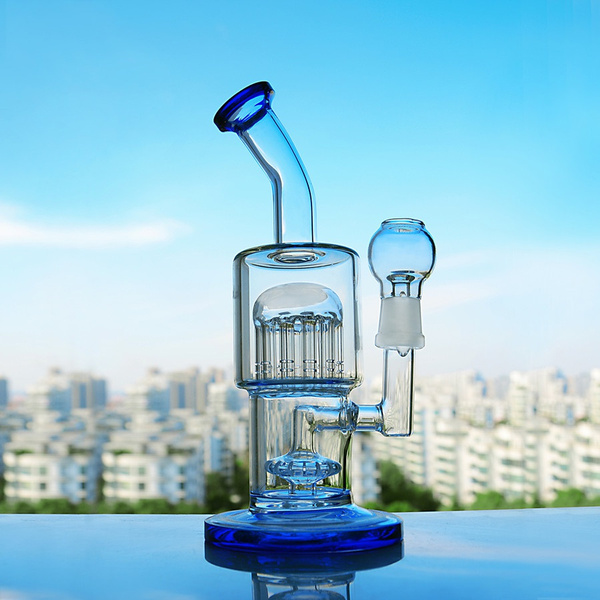 TORO Glass Dab Oil Rigs Arm Tree Perc Thick Glass Water Pipes Bubbler ...