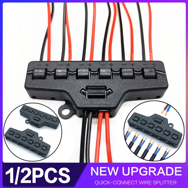 New Upgrade Quick Connect Low Voltage Wire Splitter Distribution Block ...