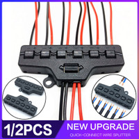 New Upgrade Quick Connect Low Voltage Wire Splitter Distribution Block ...
