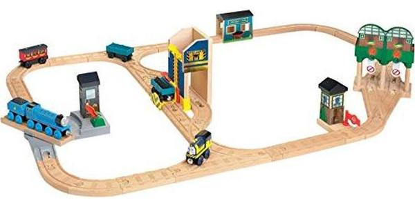 Fisher-Price Thomas and Friends Wooden Railway Logan and The Big Blue ...