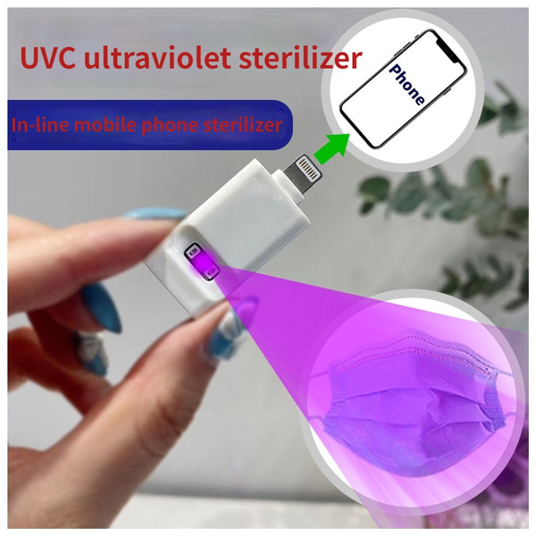 New product mini direct wipe mobile phone UVC ultraviolet sterilization ...