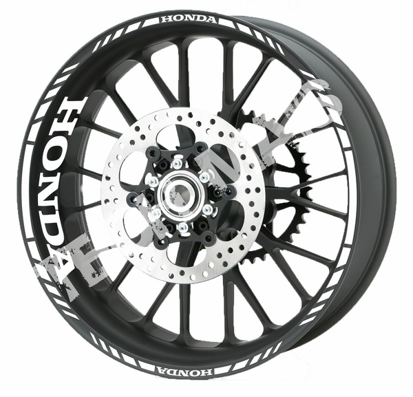 Reflective Wheel Sticker Kit for CBR650R Sticker, reflective ...
