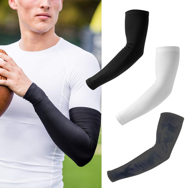 Ice-cool Sports Arm Sleeves Sun Protection Breathable Cycling Running ...