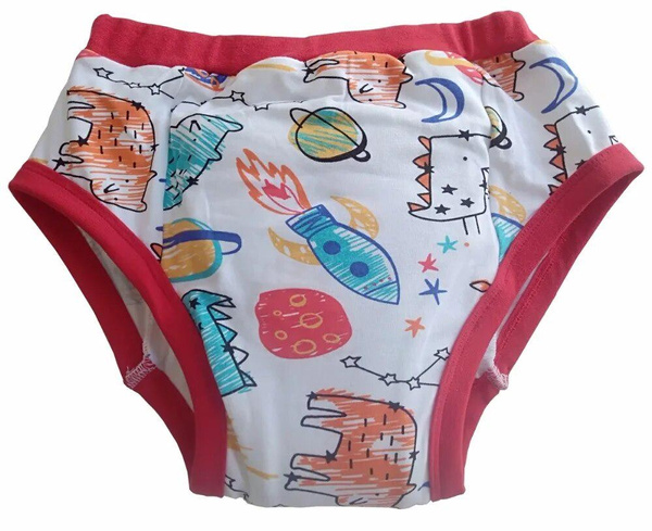 Adult Printed Rocket Trainning Pants DDLG Adult Baby Diaper with ...