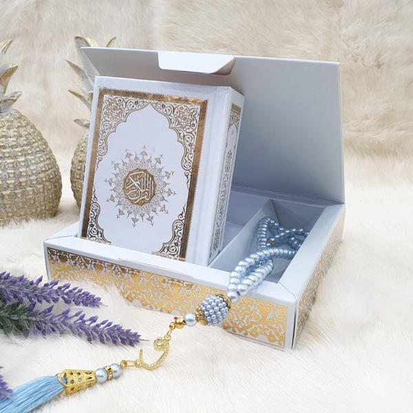 Quran Tasbeeh Islamic Gift Set | Quran Gift Box | Islamic Wedding Gift ...