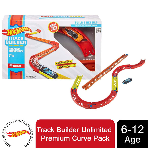 Hot Wheels Track Builder Unlimited Premium Curve Pack | Wish
