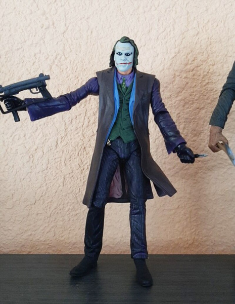 Joker The Dark Knight The Joker Heath Ledger PVC Figure Collection ...