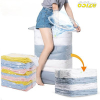 6 Sizes Airless Vacuum Bag Vacuum Sealed Bag Space-saving Sealed ...