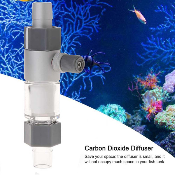 Aluminum alloy Aquarium Fish Tank Acrylic Atomization tube CO2 Atomizer ...