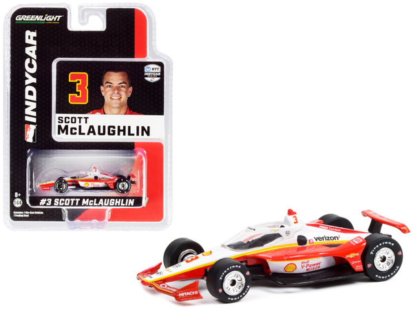 Dallara IndyCar #3 Scott McLaughlin "Shell V-Power Nitro+" "NTT IndyCar ...