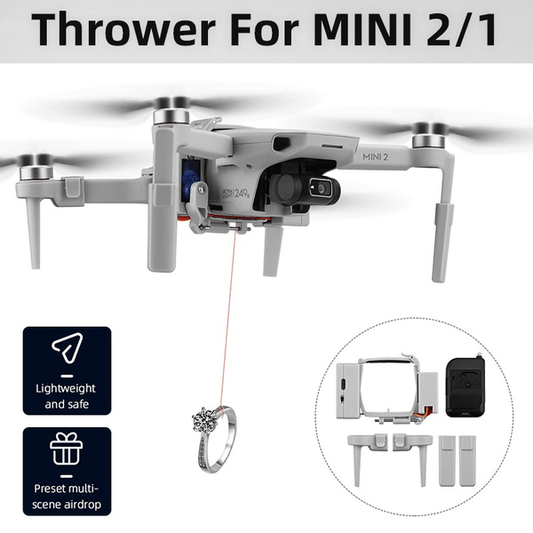 1Set Air Dropping Dispenser Gift Thrower for DJI Mavic Mini/2 Drone ...