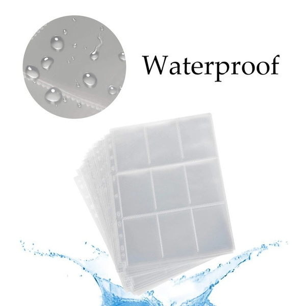 Wallets Album Pages Collection 45 Pockets Trading Playing Cards Sleeves ...