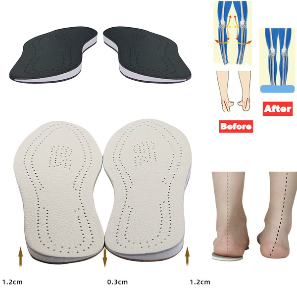 Orthopedic Unisex Insoles Heel Cushion Back Pad for Orthotic O/X Leg ...