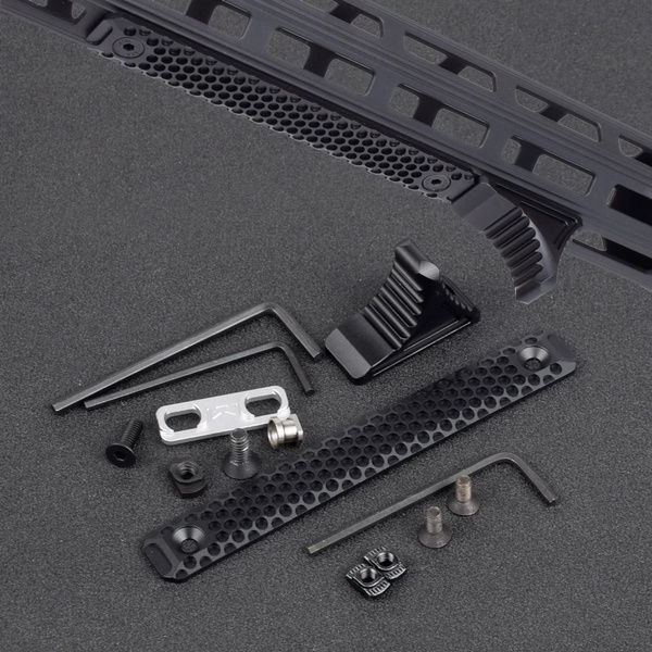 Universal Keymod M-LOK Handguard Handstop Kit Angeled Foregrip With ...