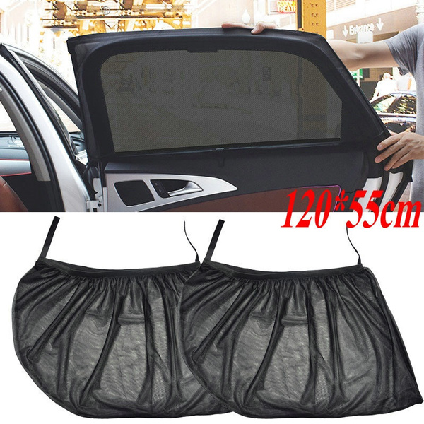 Car Front Rear Window Mesh Sun Visor Summer Protection Window Film ...