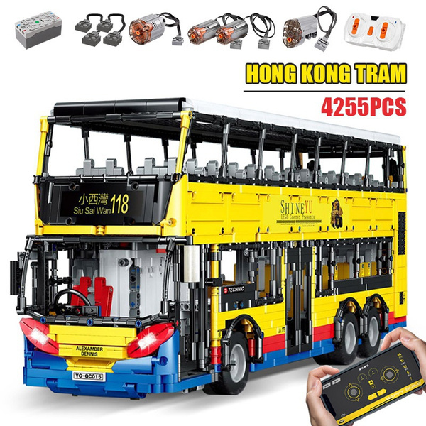 New 4255PCS MOC City Bus Building Blocks Traffic Car Bricks Motor Power ...
