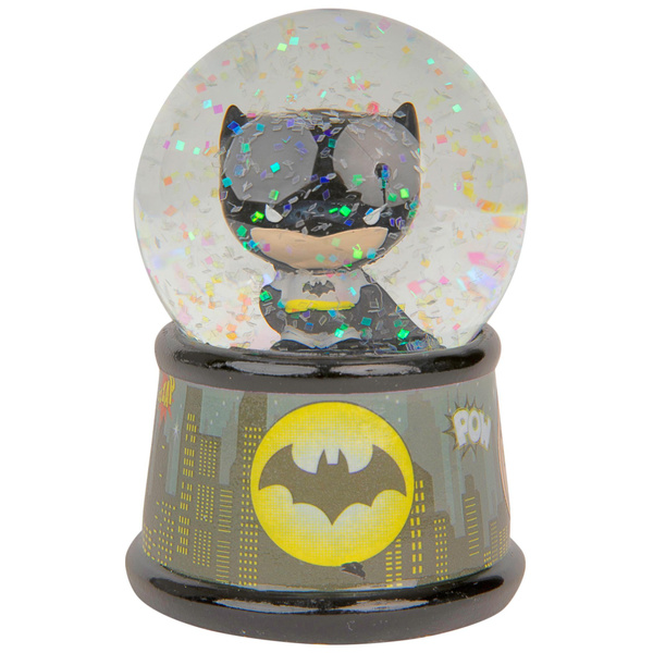 Batman Chibi Gotham City Skyline Light Up Snow Globe | Wish