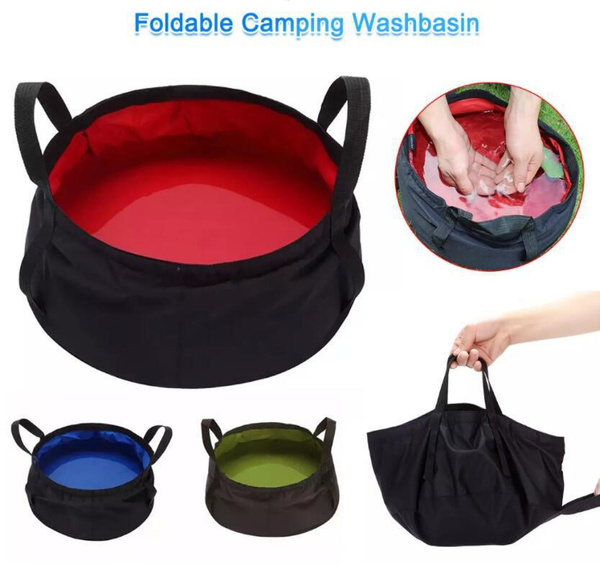 Foldable Basin Camping Basin Bucket Ultra-Light Foldable Basin Foot ...