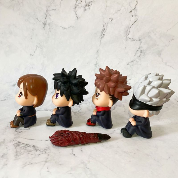 5pcs Jujutsu Kaisen Series Anime Figure Itadori Yuji Kugisaki Nobara ...