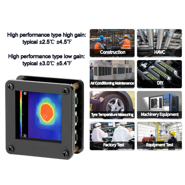 AMG8833 Thermal Imaging Camera Array Temperature Measurement Infrared ...