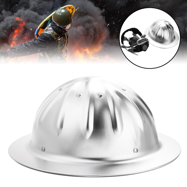 Aluminum Alloy Safety Helmet High Hardness Railway Metallurgy Mine Work ...