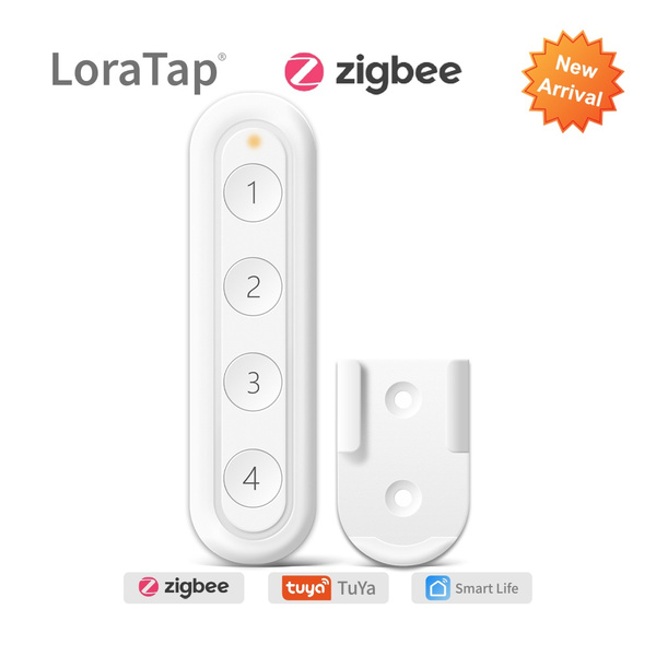 Tuya ZigBee 3.0 Wireless 4-Button Remote Control Switch works with ... Tuya ZigBee 3.0 Wireless 4-Button Remote Control Switch works with ...