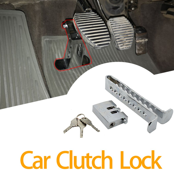 Car Clutch Lock Universal Auto Brake Pedal Lock Throttle Accelerator ...
