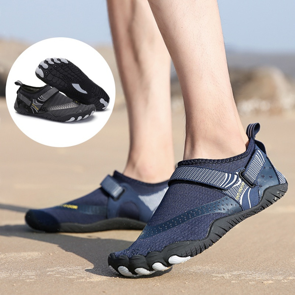 Men Water Shoes Five Toe Swimming Sneakers Beach Hiking Shoes ...