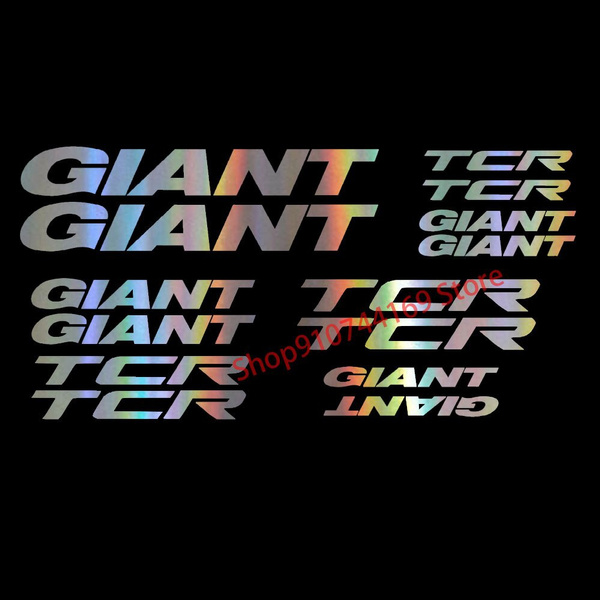for Giant TCR Bike Decals Sticker Set MTB DH Bike Freeride Racing Road ...