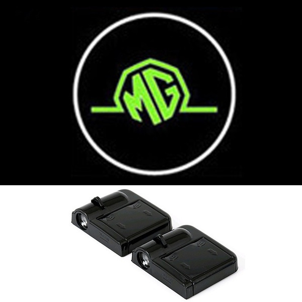 2PCS Car Door Logo Light 3D Shadow Light for MG 3 5 6 7 Saloon EXPRESS ...