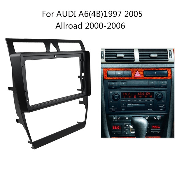 9 inch 2 Din Car Radio Head Unit Fascia For AUDI A6(4B) Allroad Auto ...