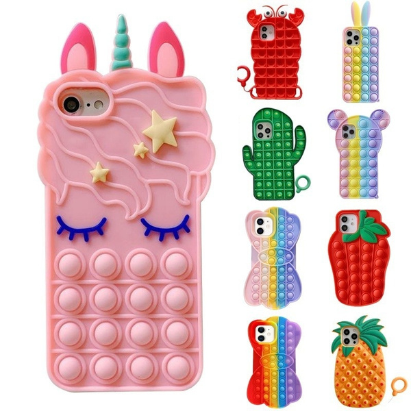 2021 New Rainbow Bubble Phone Case for Iphone6 7 8 Xs Xr 11 12pro Se ...