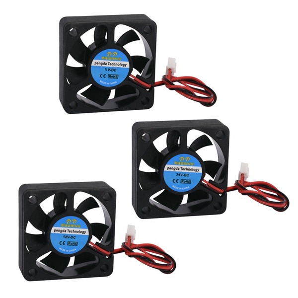 DC 5V 12V 24V Cooling Turbo Fan for 3D Printer Hot End Extruder 5015 ...