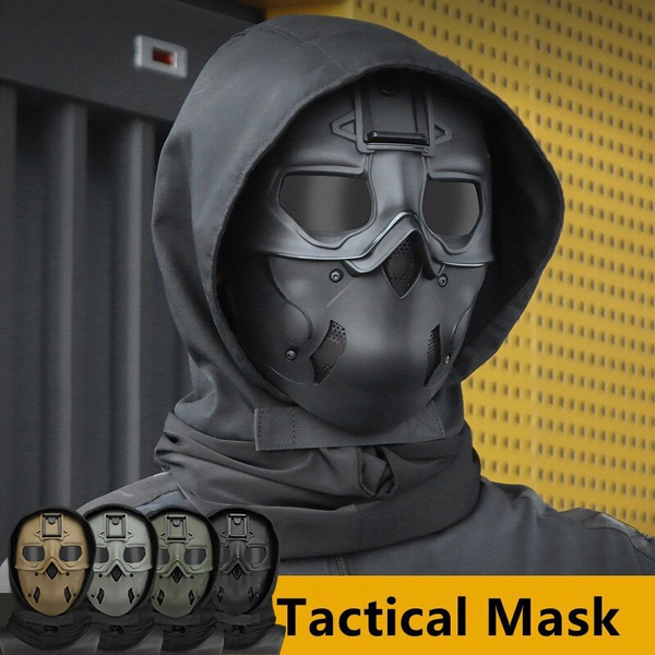 2021 High Quality Tactical Mask Airsoft Impact Resistant Eye Protection ...