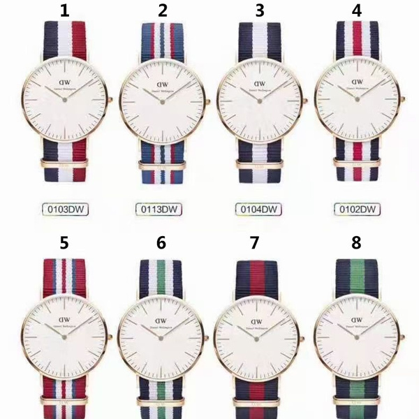 2021 New Daniel Wellington DW Watch Men's Watch Nylon Strap Phnom Penh ...