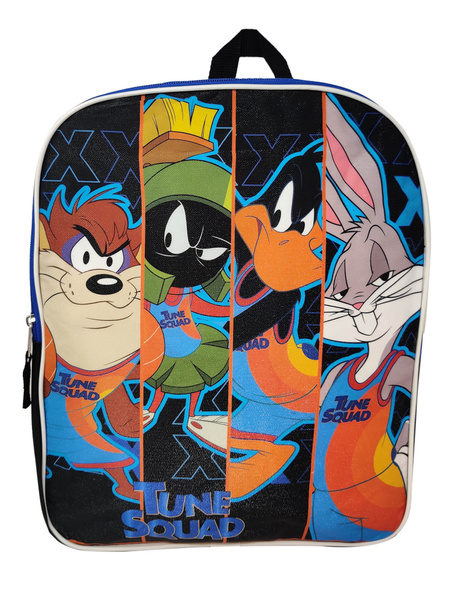 Space Jam Looney Tunes 15" Backpack Bugs Bunny Daffy Taz Tune Squad ...