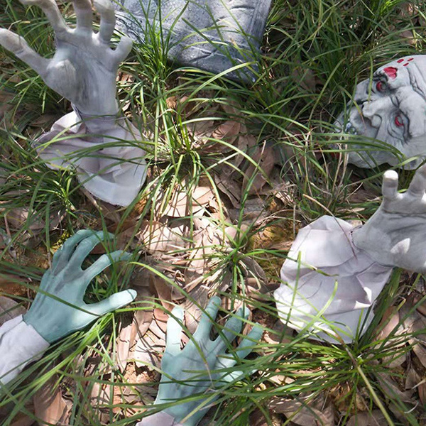 Scary Green or White Skeleton Hands for Halloween Horror Ghost House ...