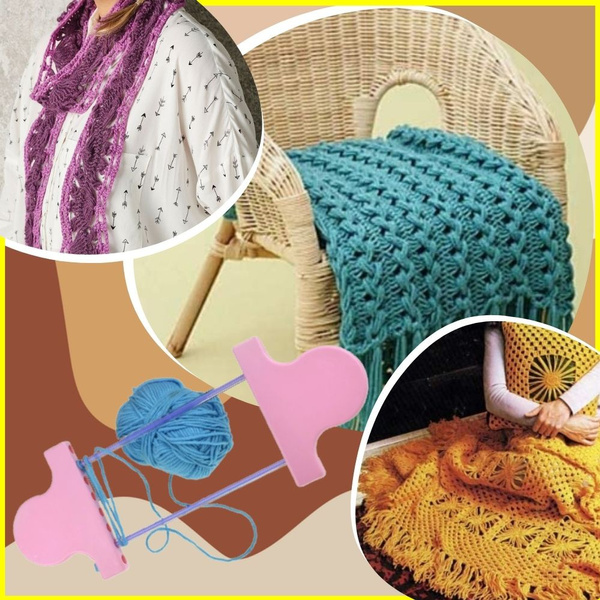 Hairpin Lace Loom, Hairpin Loom Tool For Weaving, Crocheting, Quilt ...