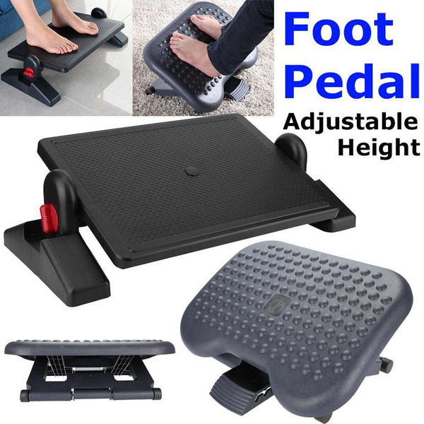 Adjustable Height Foot Rest Stool Ergonomic Portable Comfortable Under ...