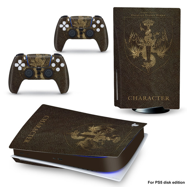 Ancient Book Game Dragon Dogma Decal Cover Skin for PS5 Disk Edition ...