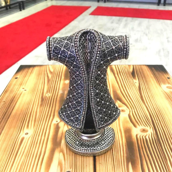 Asmaul Husna Embroidered Islamic Figurine | Islamic Office Decor ...