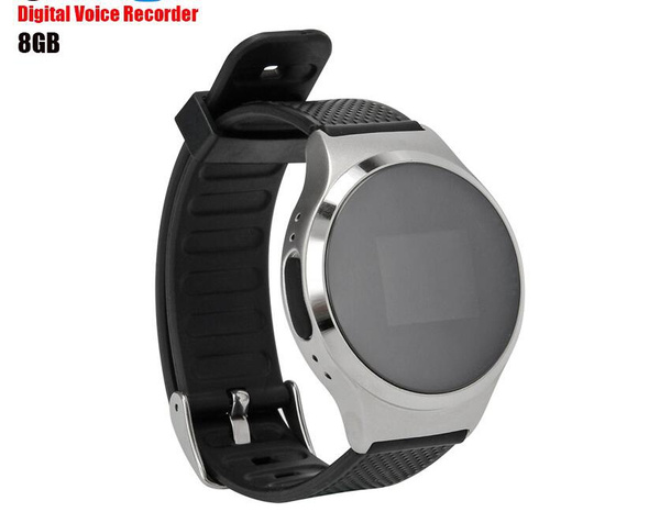 Digital Voice Recorder Watch Professional Audio Recorder Dictaphone MP3 ...