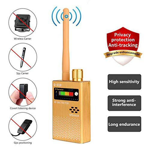 Wireless RF Signal Detector Cell Phone Detector Full Range Signal Bug ...