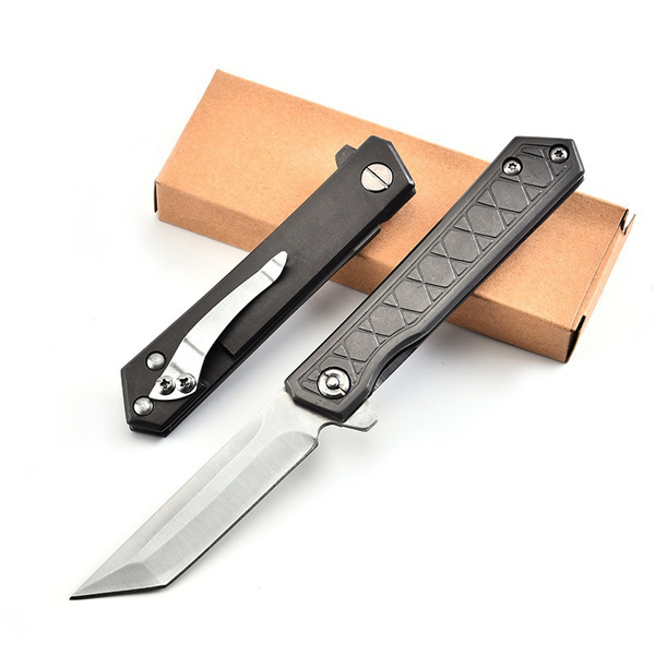 Multifunctional Tactical Knife Samurai Folding Knife Self-defense ...