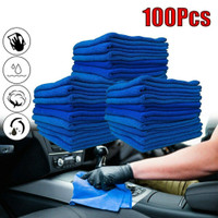 30x30CM Microfiber Absorbent Soft Car Wash Towel Cleaning Polish Duster ...